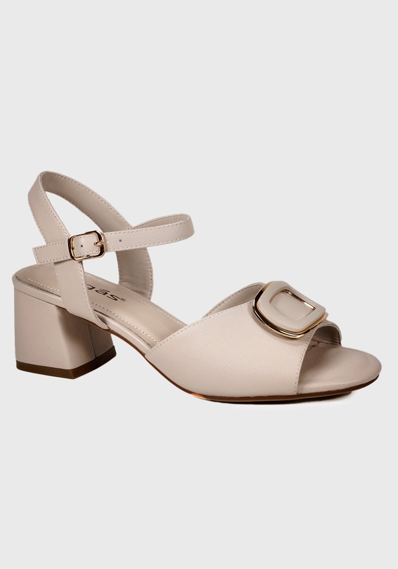 Ripley - SANDALIA CUERO VANIRIA BEIGE