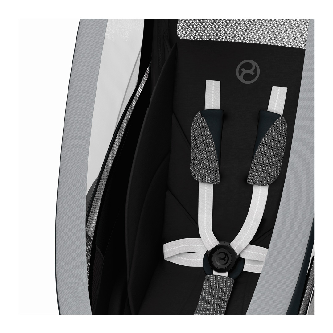 COCHE PASEO CYBEX CBX521000275 ZENO SPORT NEGRO