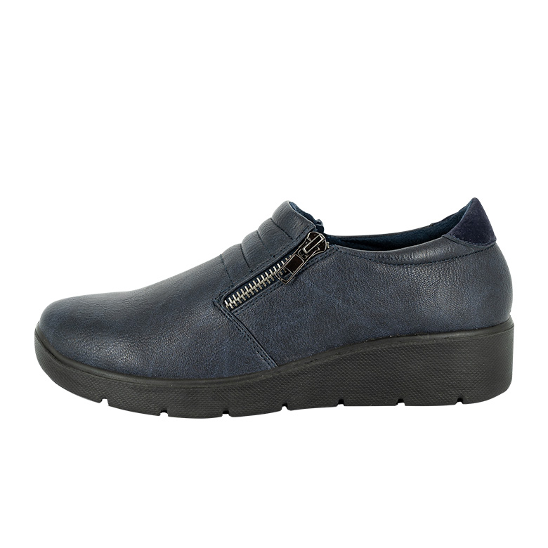 MOCASINES MUJER PASSER AZUL ACOSTA