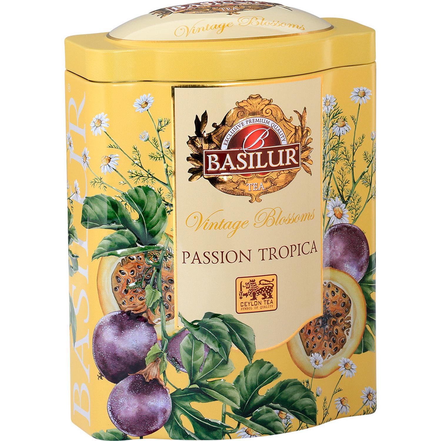 INFUSION TE VERDE BASILUR MANZANILLA MARACUJA PASION TROPICAL 20 ...