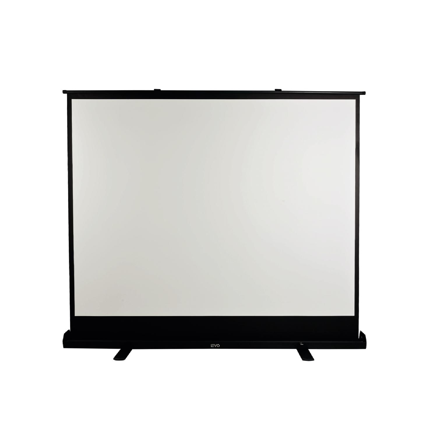 TELON PROYECTOR 100' SISTEMA DE ELEVACION 200 X 150CM LEVO