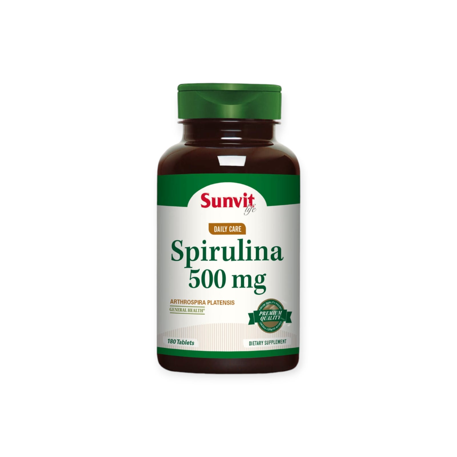 SPIRULINA SUNVIT 500 MG TABLETAS 180 UN