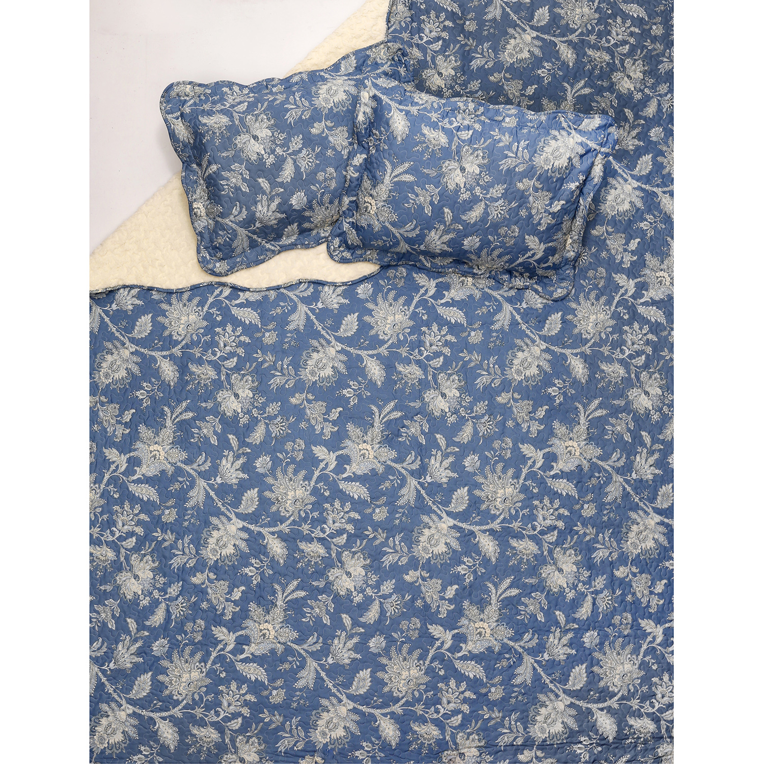 Ripley - QUILT SHERPA 1,5 PLAZAS BABILONIA ESTAMPADO