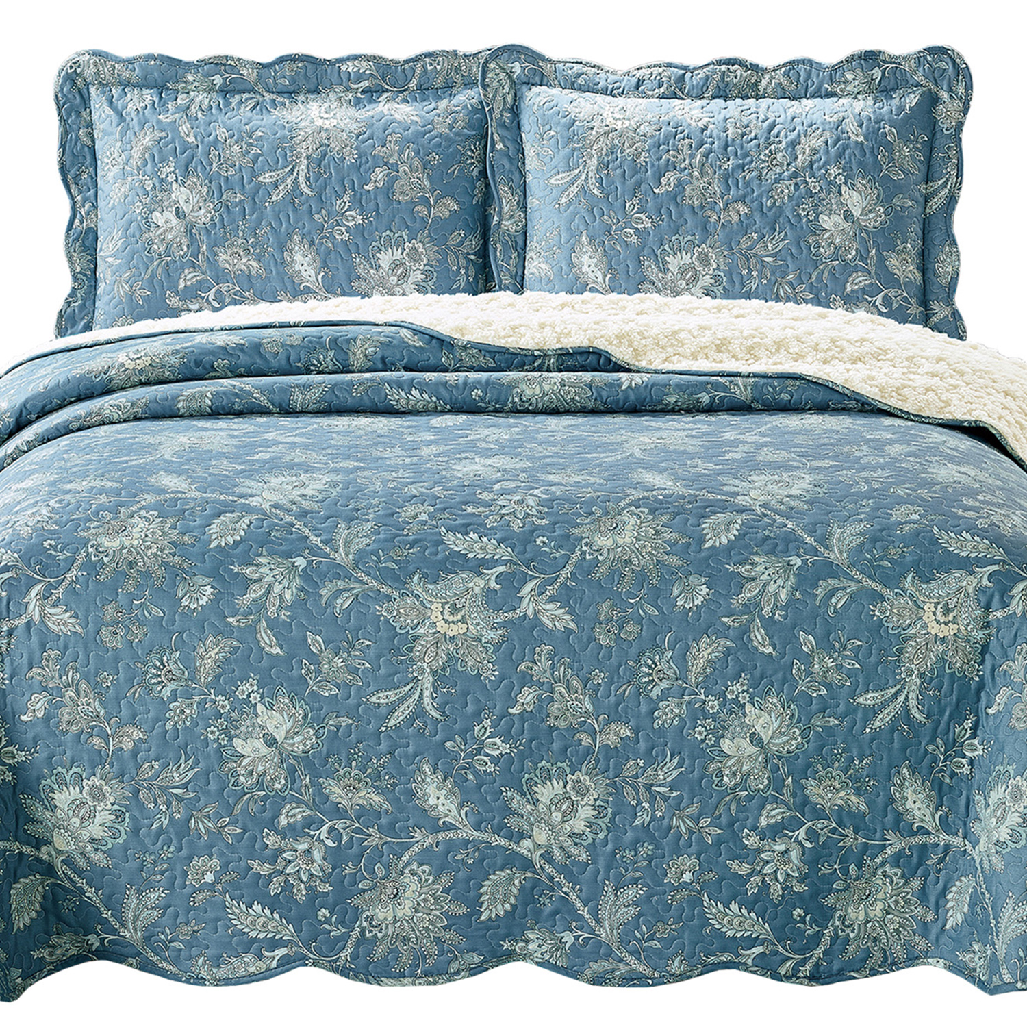 QUILT SHERPA SUPERKING BABILONIA ESTAMPADO