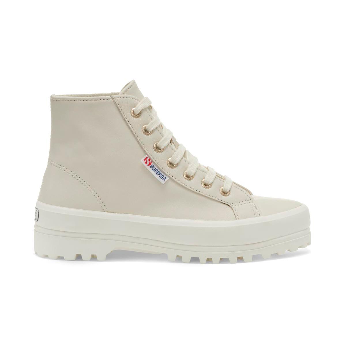 ZAPATILLA 2341 ALPINA NAPPA BEIGE LIGHT EGGSHELL