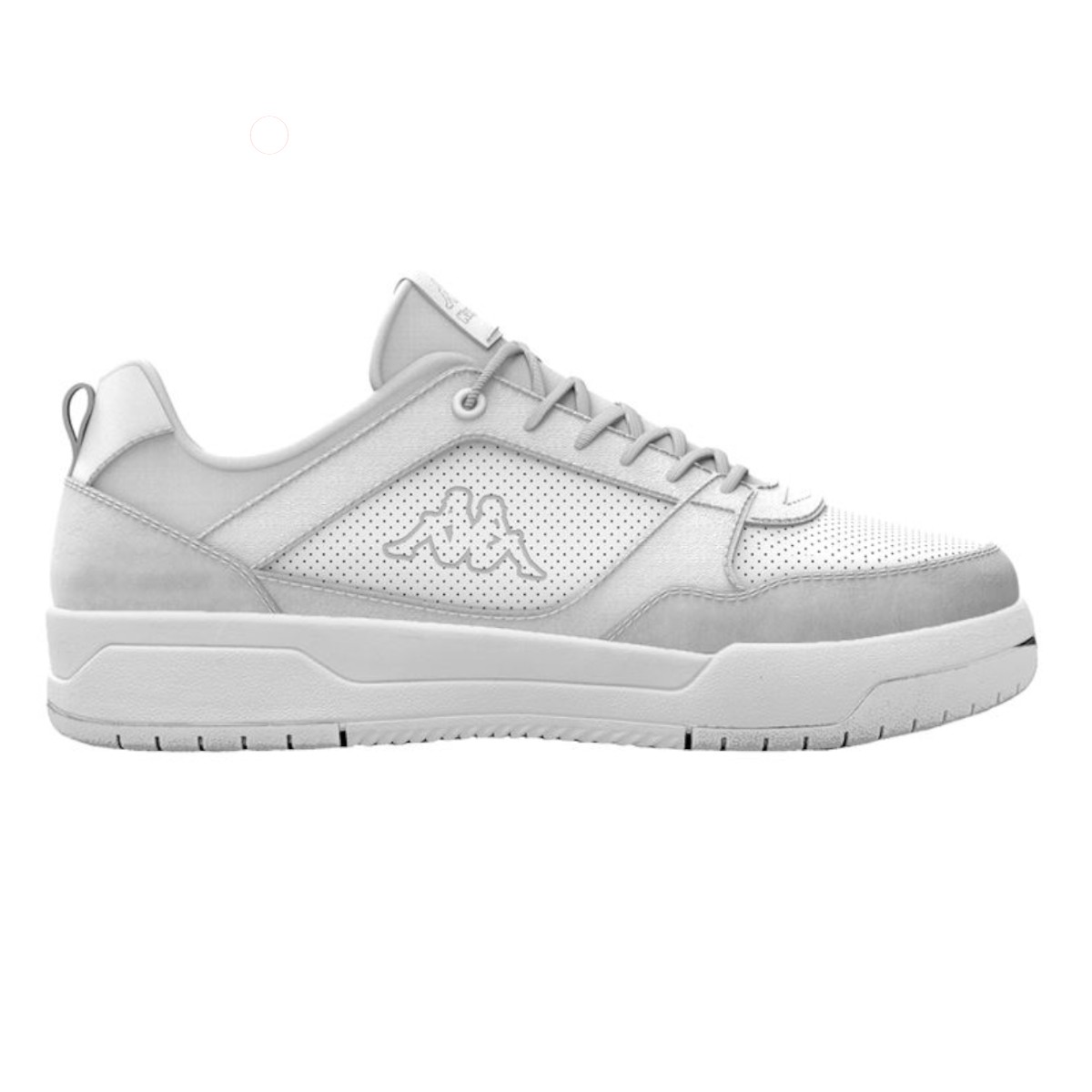 Ripley - ZAPATILLA WOMEN KAPPA LOGO MANISW WHITE GREY LIGHT