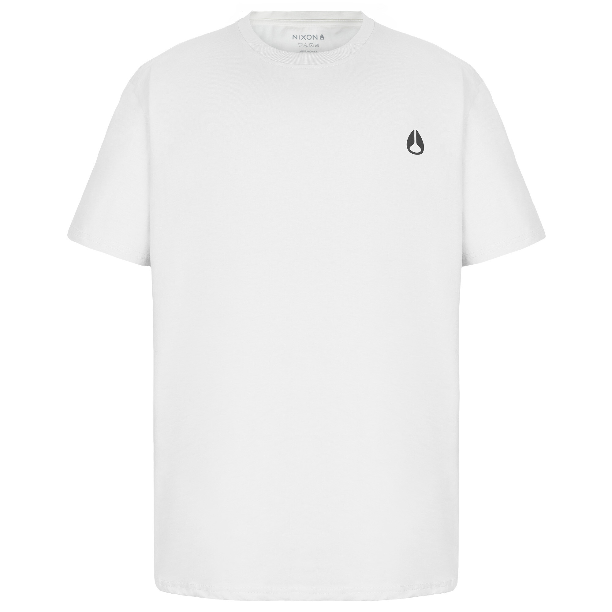 POLERA NIXON MEN CROCODILE WHITE