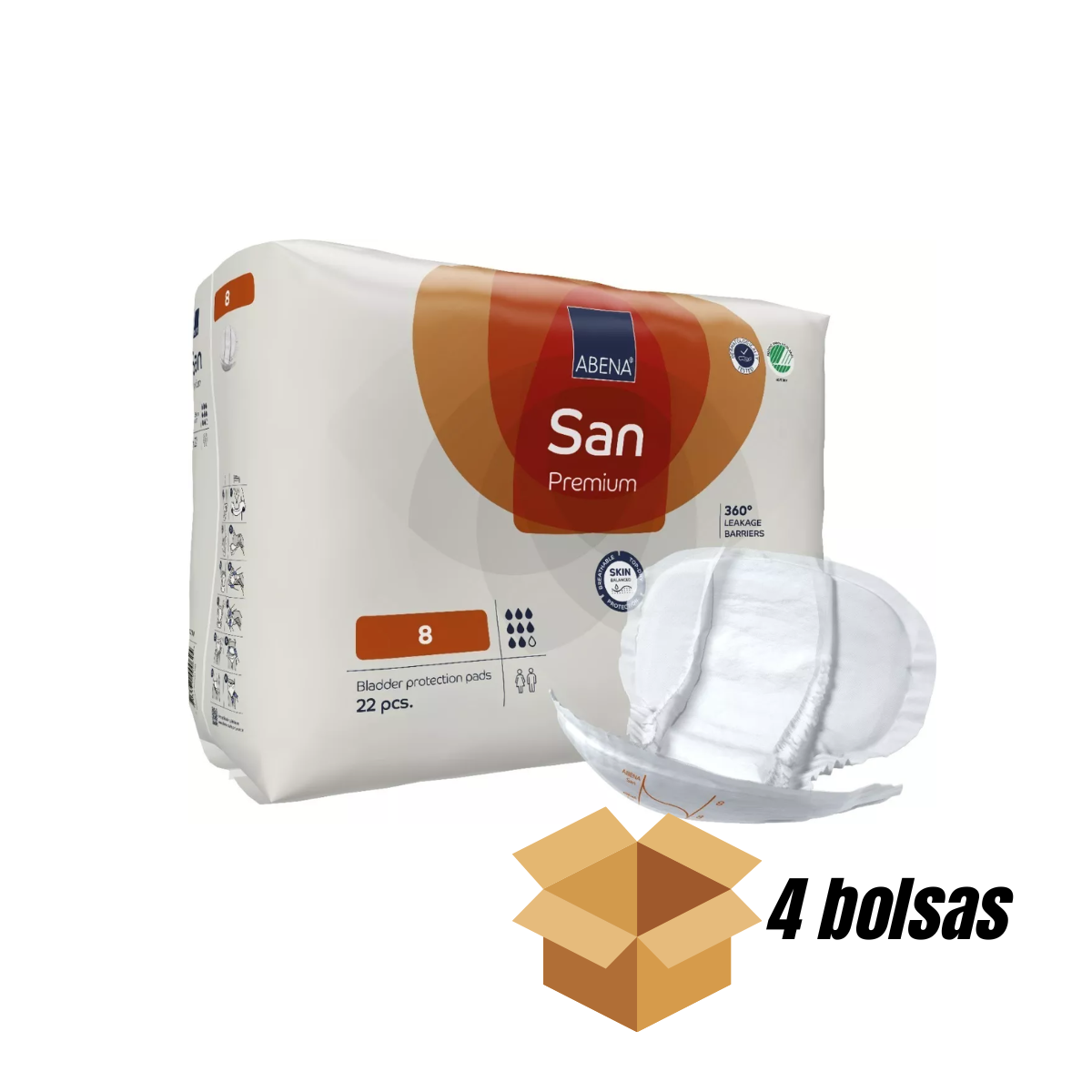 Ripley - PAÑALES PARA ADULTO ABENA 8 PREMIUM 88 UNID