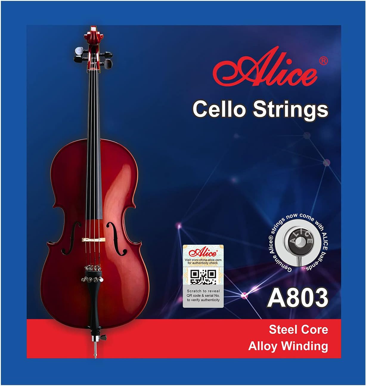 CUERDA ALICE VIOLONCELLO A803