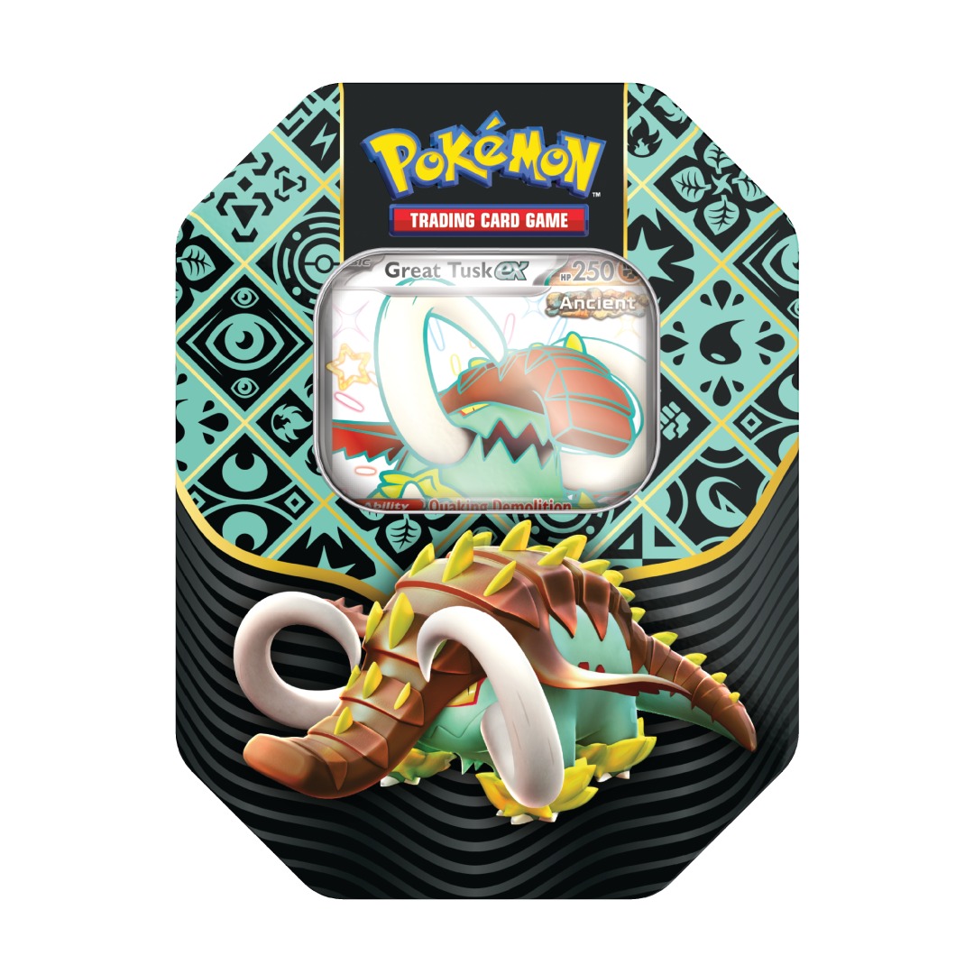 Ripley - POKEMON TCG PALDEAN FATES TIN GREAT TASK EX ESPAÑOL