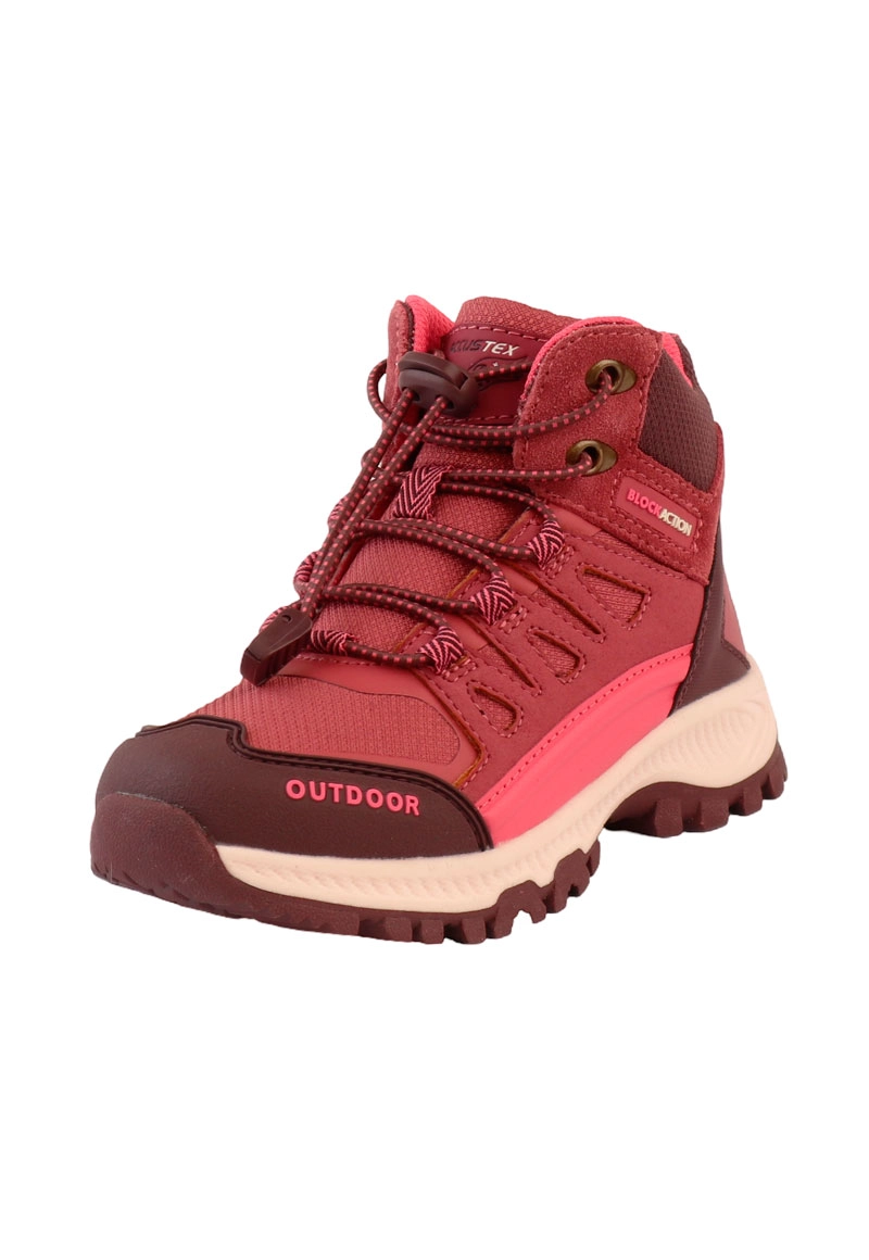 ZAPATILLA OUTDOOR NIÑA FICCUSTEX BLOCK ACTION 2620888 BURDEO