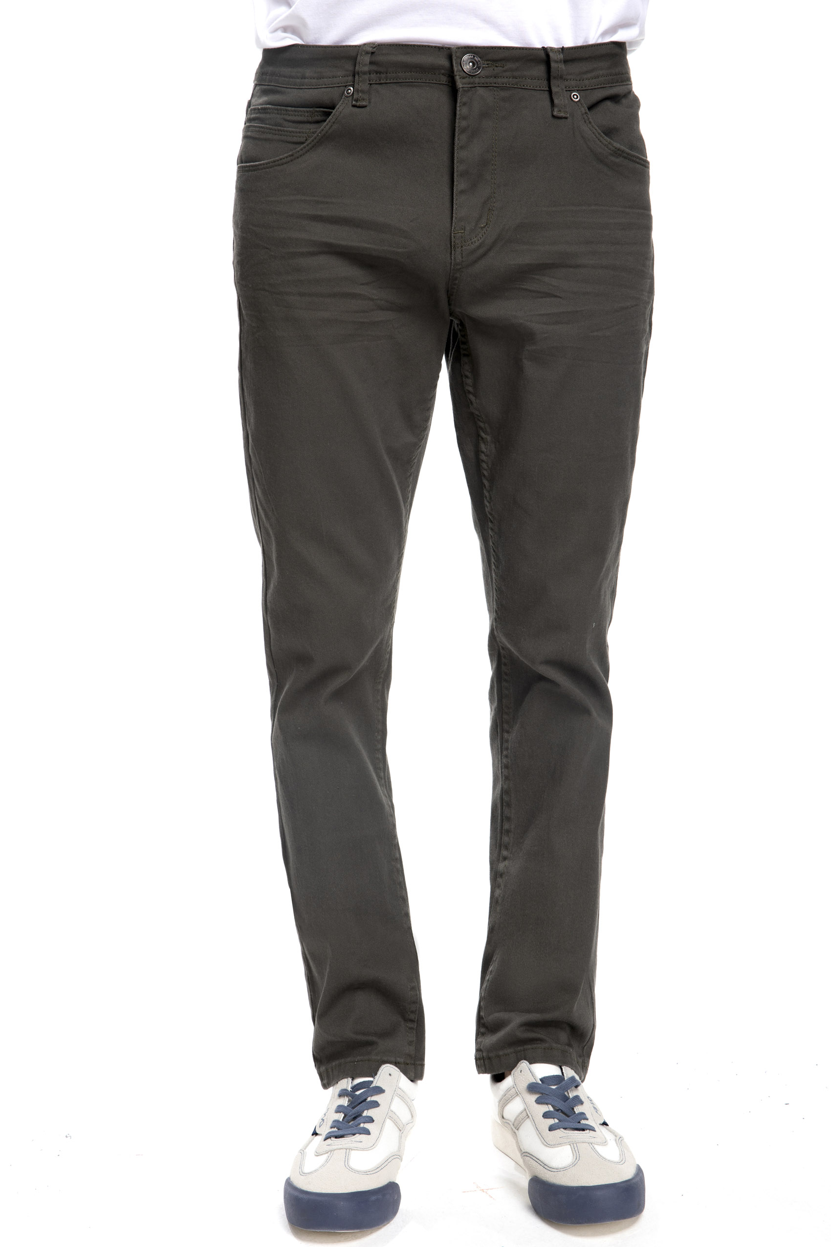 JEANS SLIM COLOR HOMBRE VERDE FASHION'S PARK