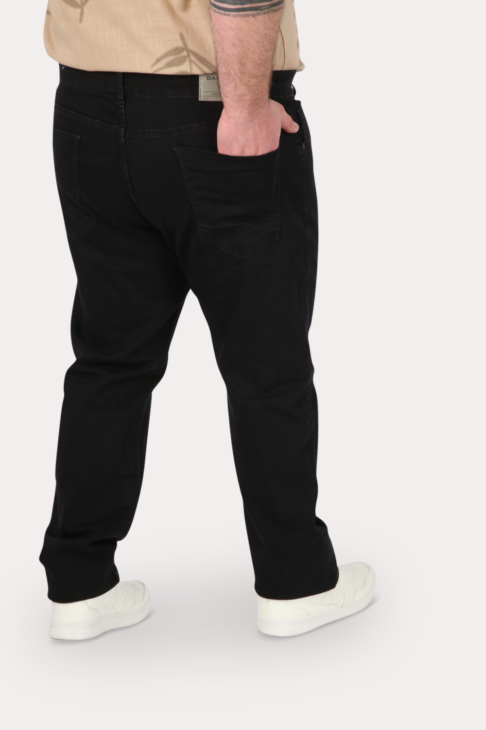 Ripley - PLUS PANTALON HOMBRE GANGSTER NEGRO DENIM 0