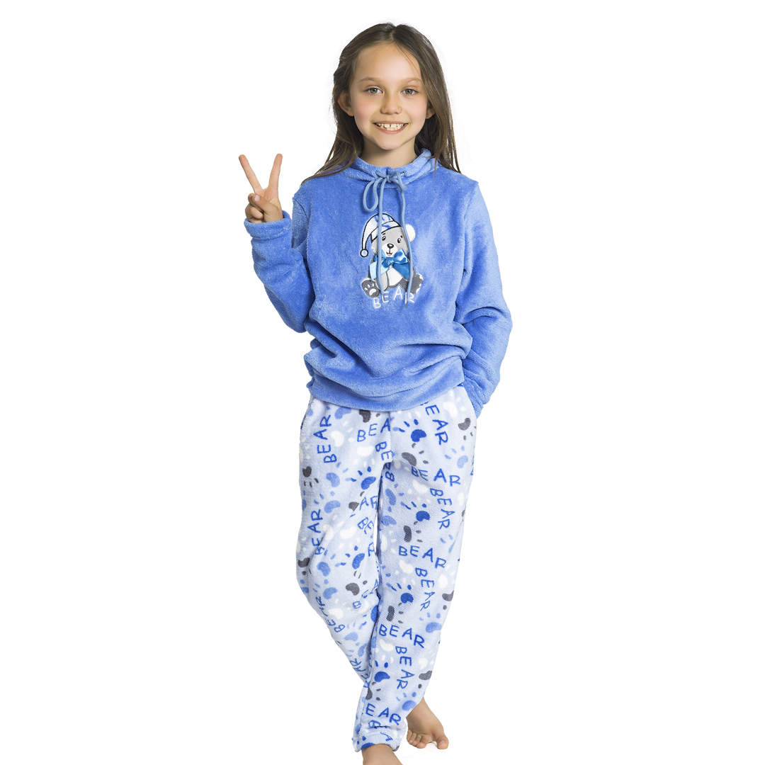 Ripley - SET PIJAMA NIÑA MON AMOUR CORALFLEECE 31639