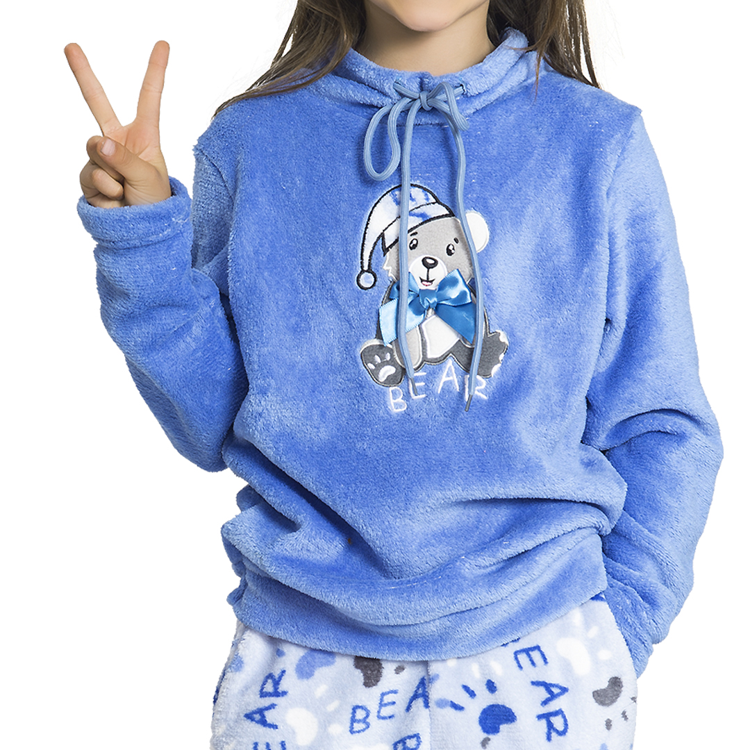 Ripley - SET PIJAMA NIÑA MON AMOUR CORALFLEECE 31639