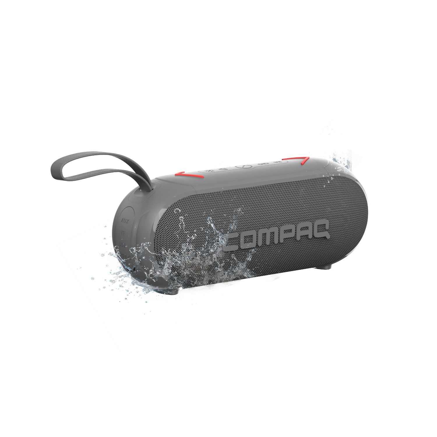 PARLANTE BLUETOOTH COMPAQ 5.0 PORTÁTIL CMQ10W IPX6