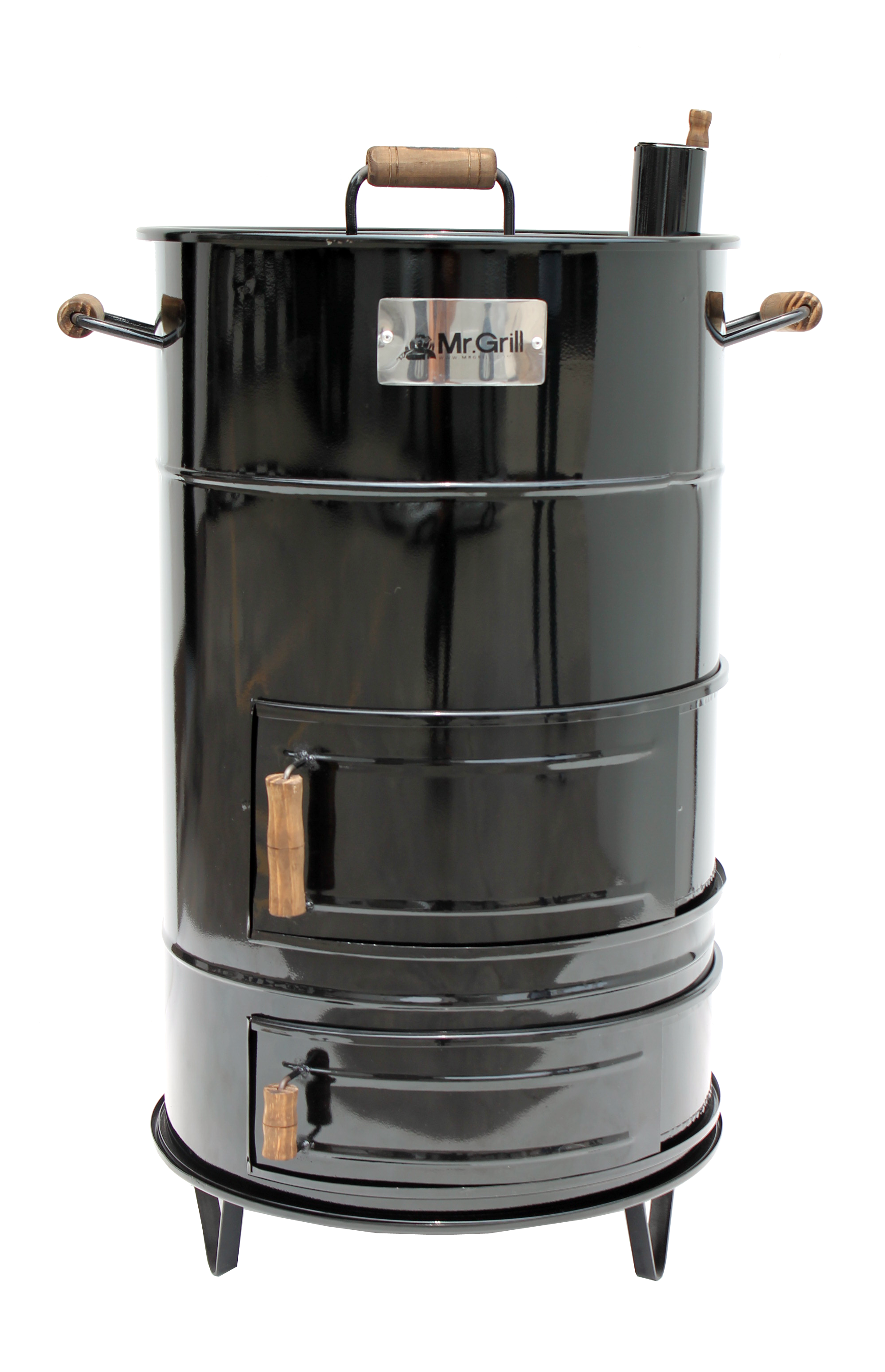 Ripley - CILINDRO AHUMADOR MR. GRILL MEDIANO FIERRO