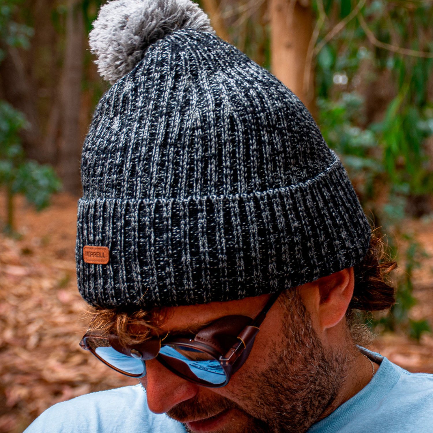 Ripley - GORRO MERRELL SHAGGY BEANIE NEGRO UNISEX