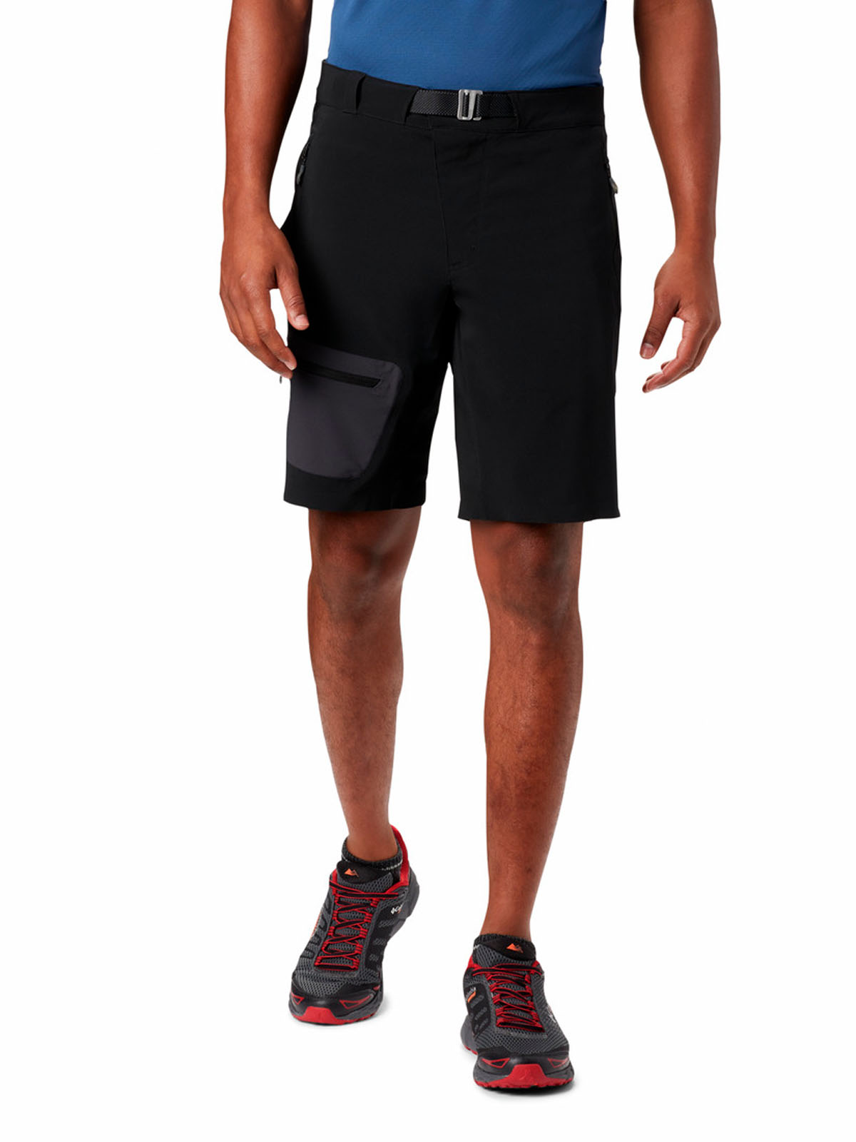 SHORT HOMBRE TITAN PASS NEGRO COLUMBIA