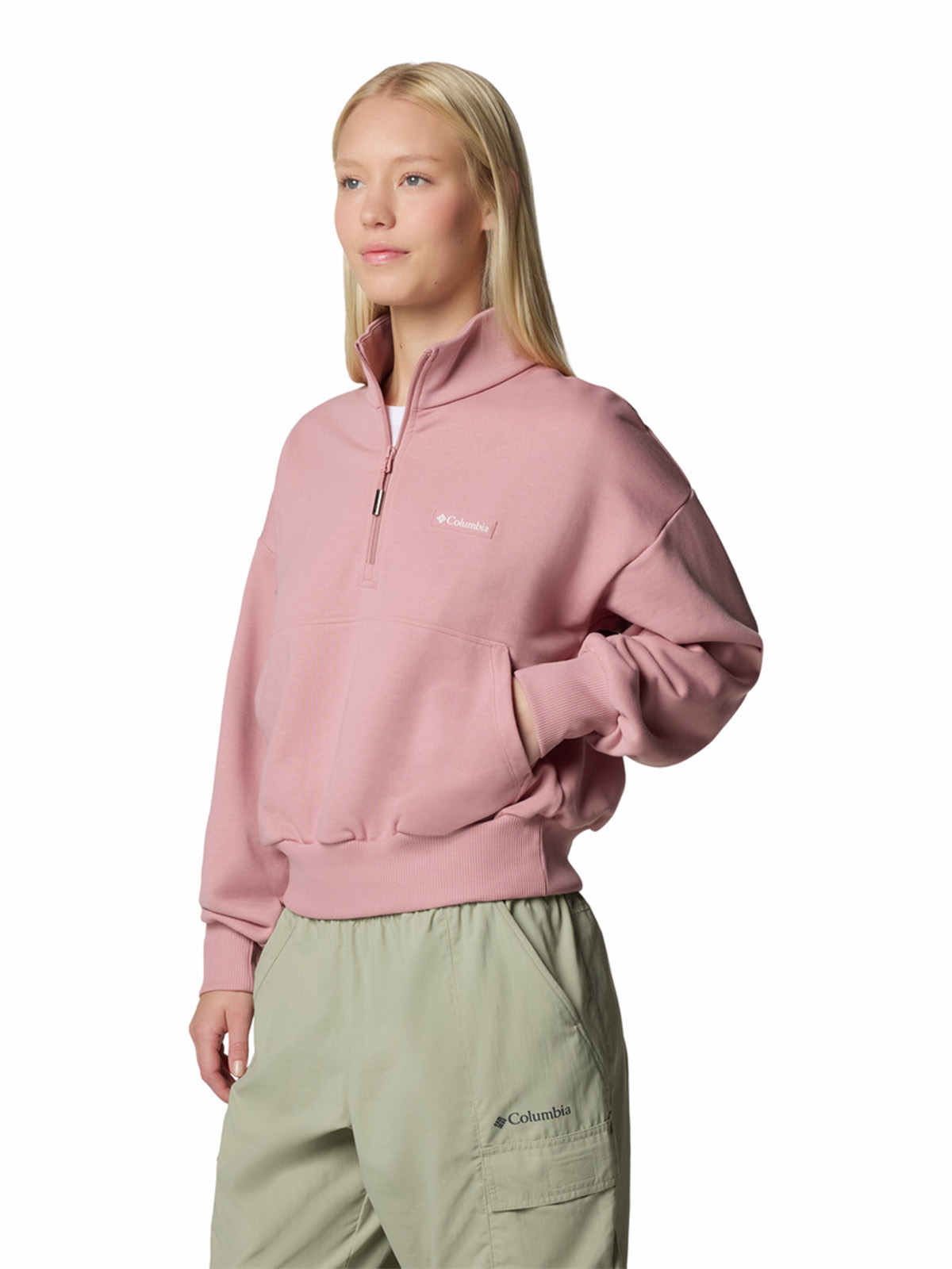 Ripley - POLERÓN MUJER MARBLE CANYON QUART ROSADO COLUMBIA