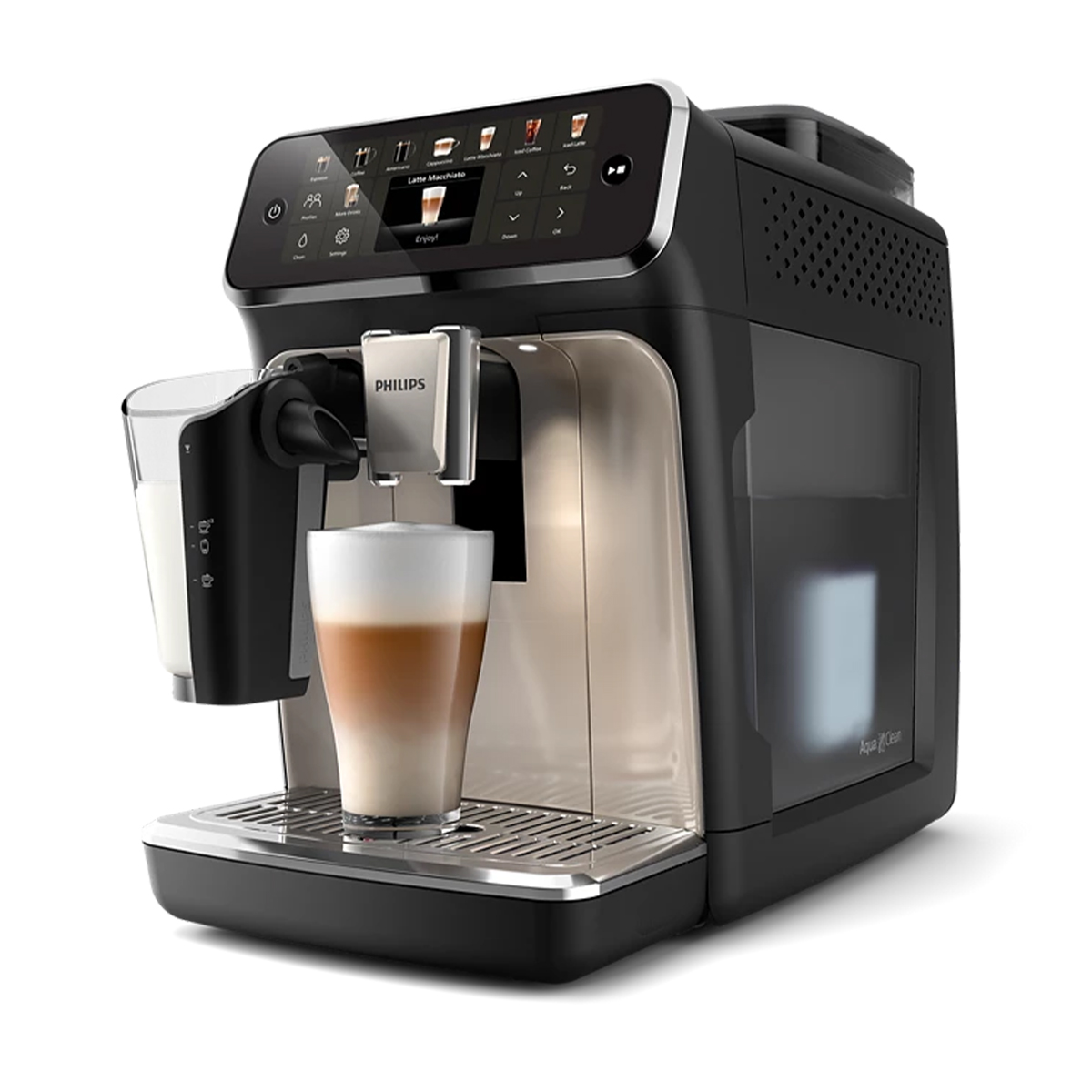 CAFETERA ESPRESSO AUTOMATICA PHILIPS EP5547/90 SISTEMA LATTE