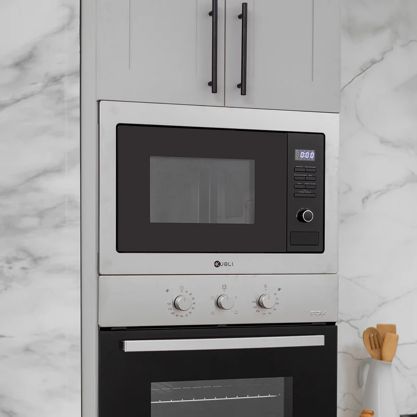 MICROONDAS EMPOTRADO NEU INOX 23 LTS KUBLI