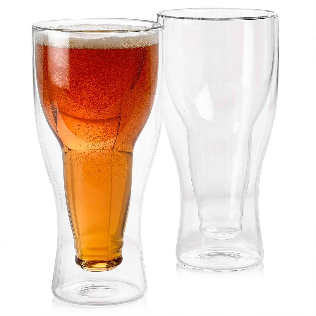 Ripley - SET 3 VASOS CERVECEROS DOBLE PARED