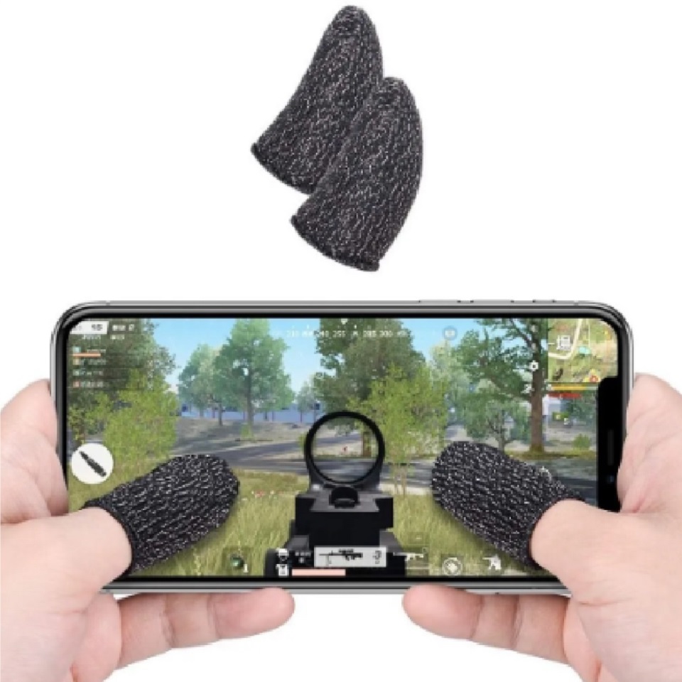 DEDALES GAMER PAR NEGRO PARA SMARTPHONE TABLET
