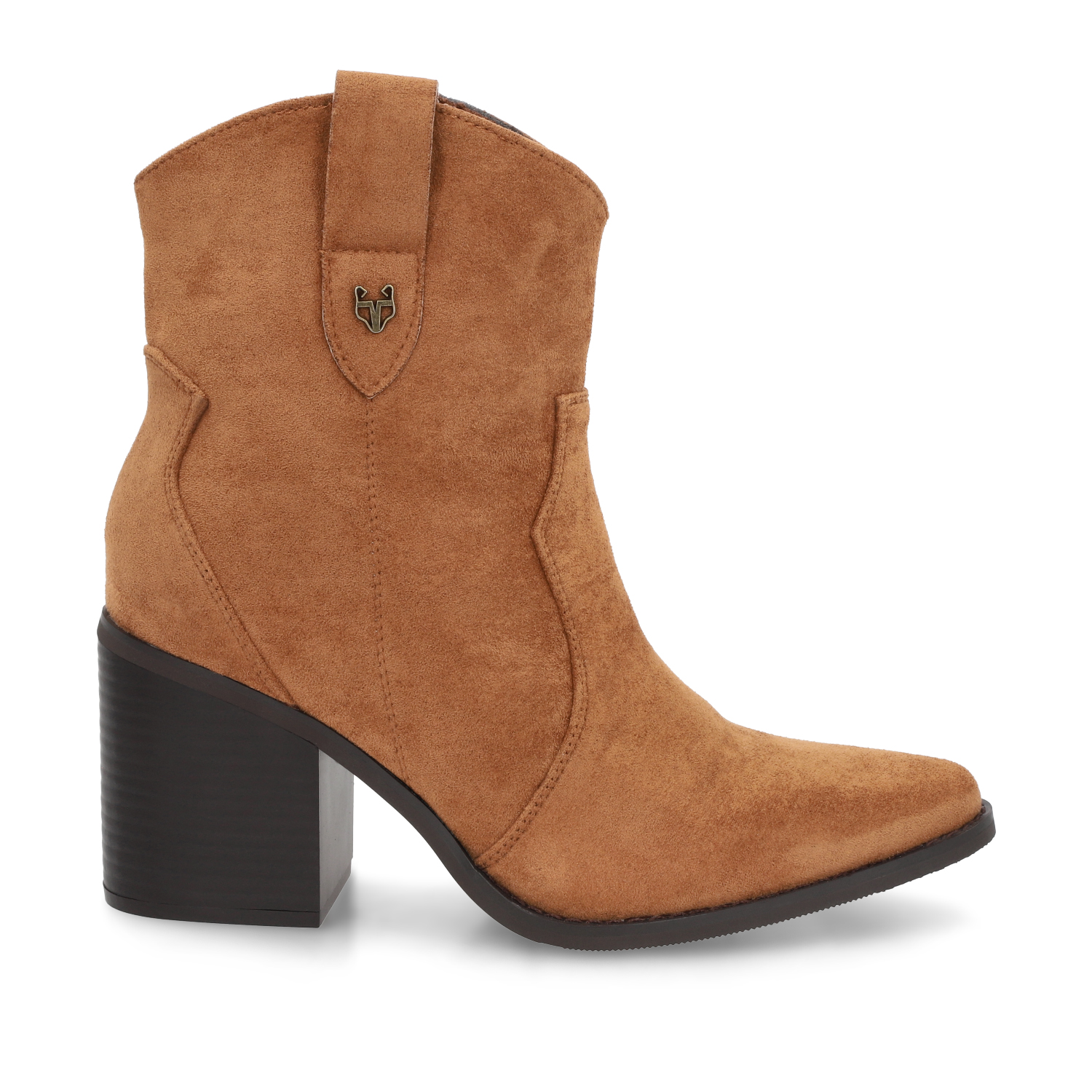 BOTIN TACO CAMEL MUJER 53780
