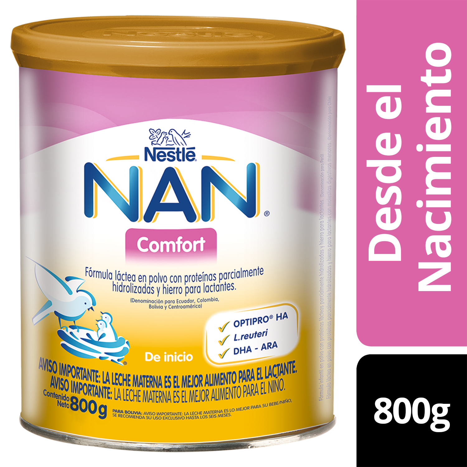 Ripley - FÓRMULA INFANTIL NAN COMFORT 800G