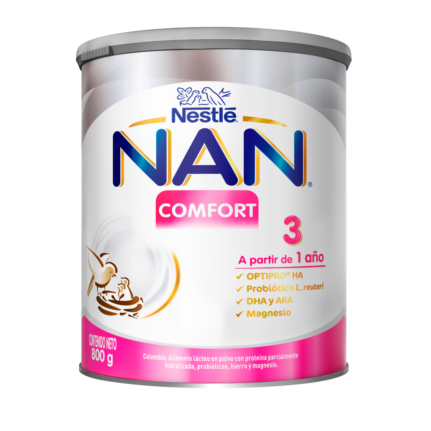 FÓRMULA INFANTIL NAN COMFORT 3 800G