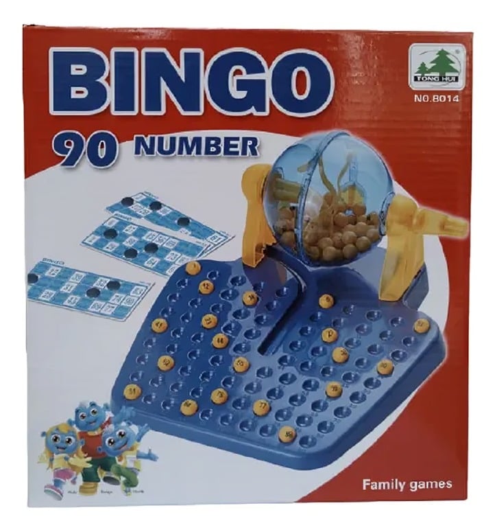BINGO 48 CARTAS - 90 NUMEROS