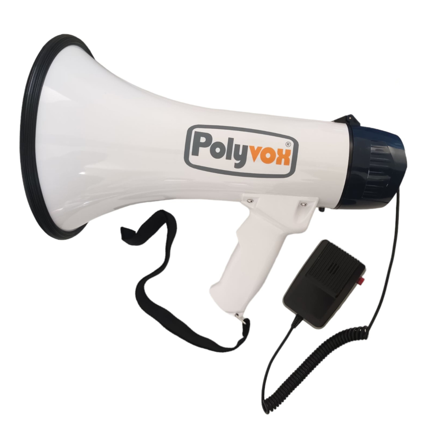 MEGÁFONO POLYVOX PORTATIL 20W PYV-110A BLANCO