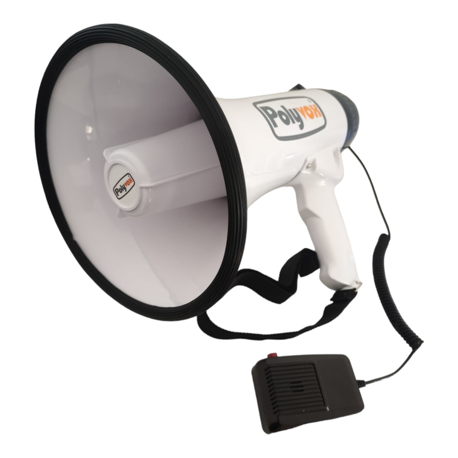 MEGÁFONO POLYVOX PORTATIL 20W PYV-110A BLANCO