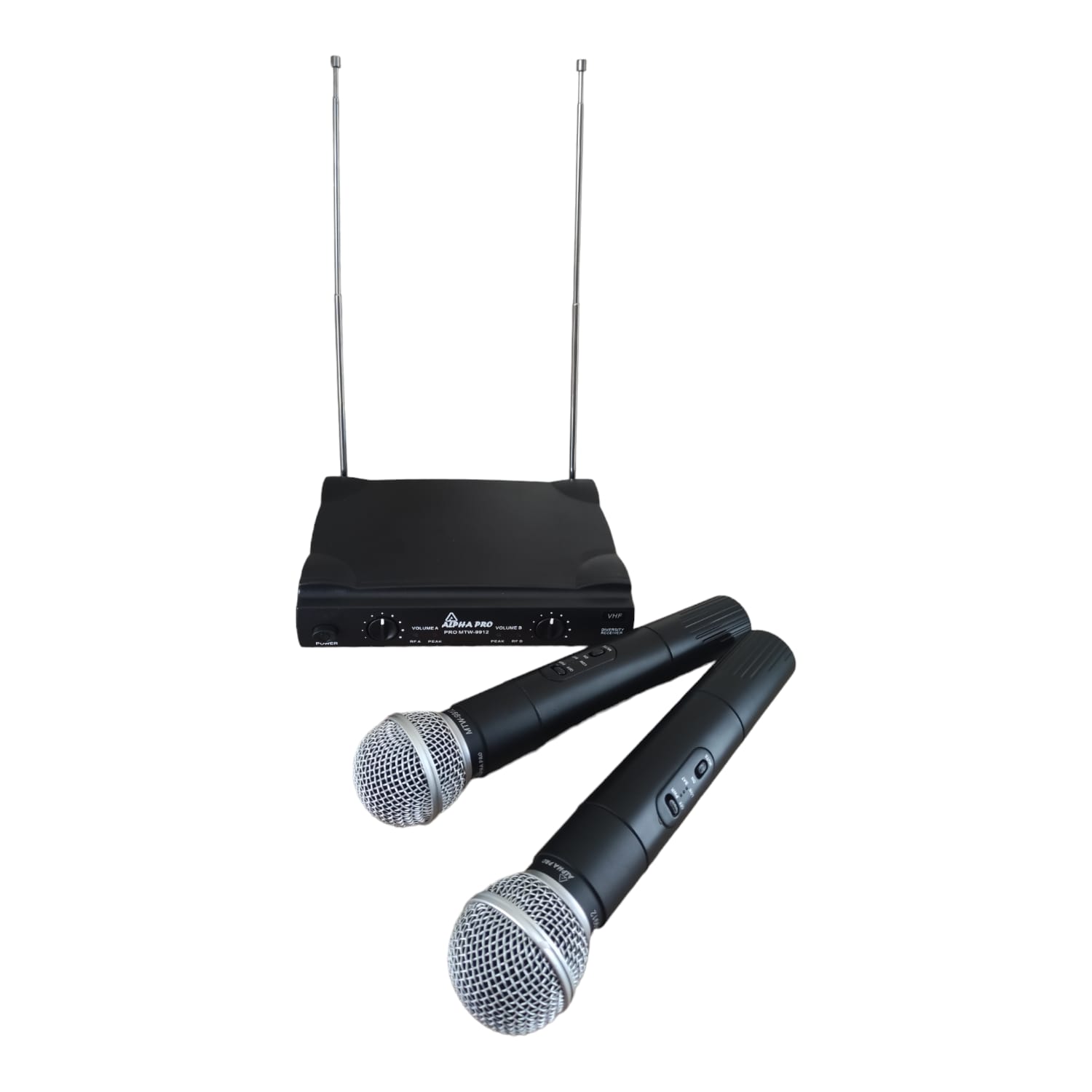 Ripley - MICROFONO ALPHA PRO PRO MTW-9912 SISTEMA DUAL INALAMBRICO VOCAL
