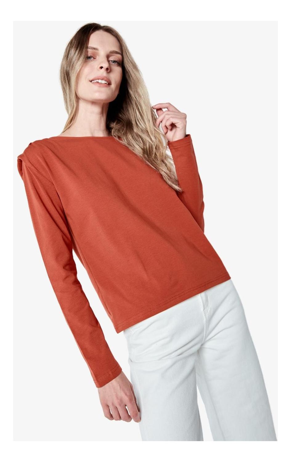 Ripley - POLERA VICTORIA TERRACOTA