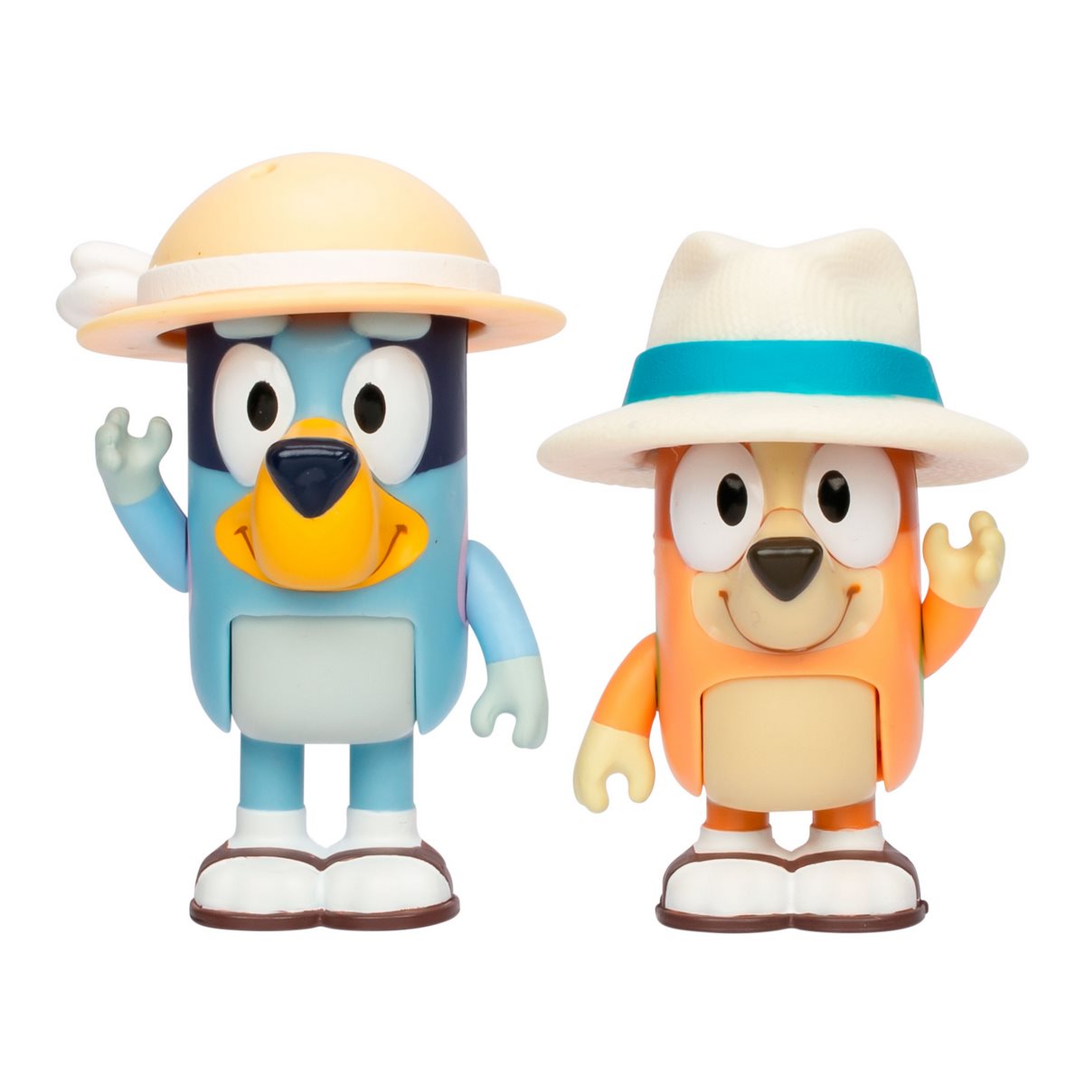 FIGURAS DE ACCION BLUEY PACK 2 PERSONAJES VACACIONES