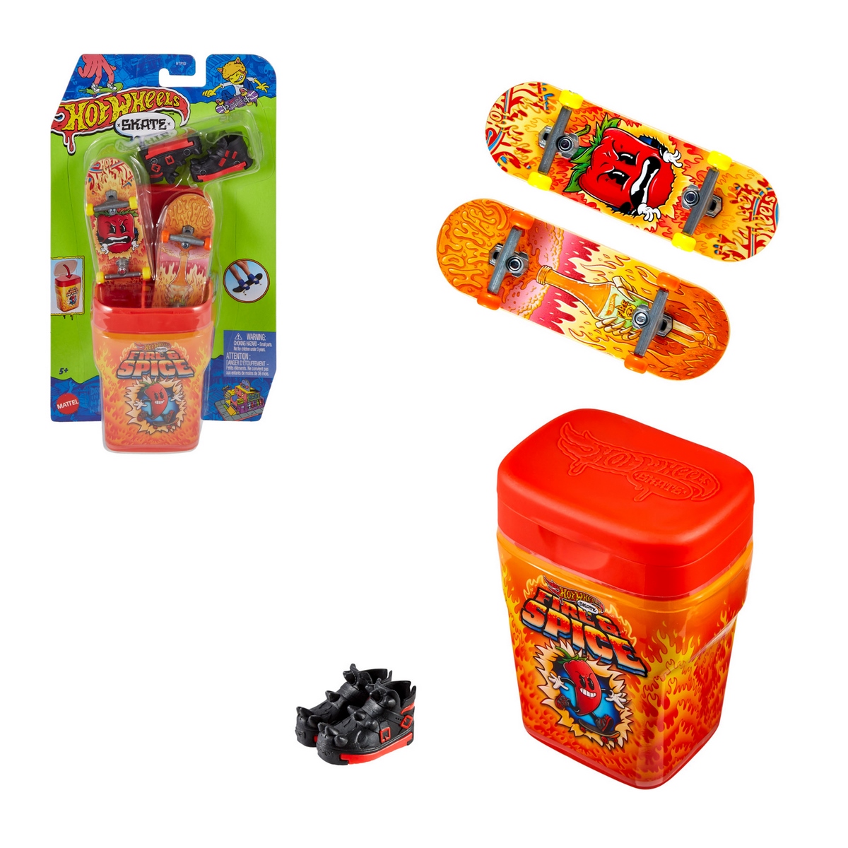 Ripley - HOT WHEELS PAQUETE DE CHICLES - FIRE Y SPICE