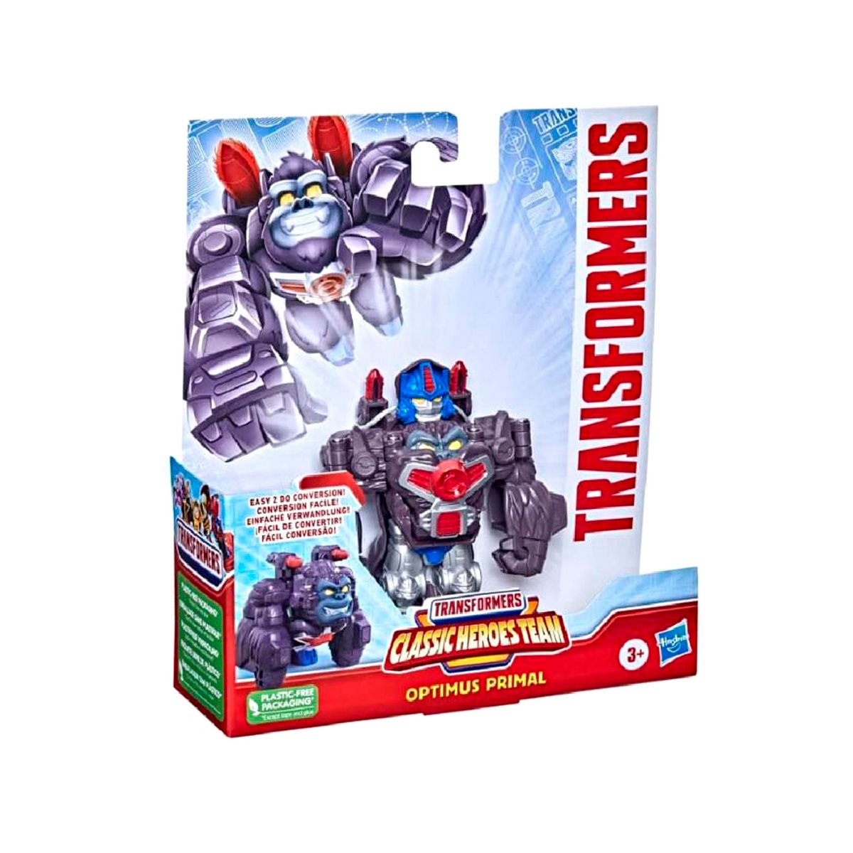 FIGURA DE ACCION TRANSFORMERS CLASSIC HEROES OPTIMUS V2