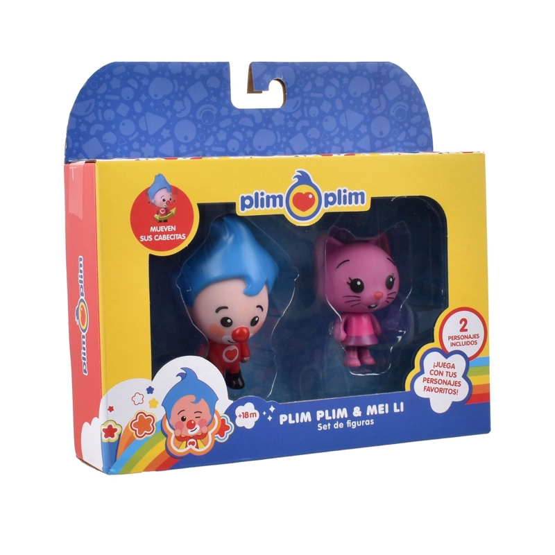 SET 2 FIGURAS PLIM PLIM – PLIM PLIM Y MEI LI