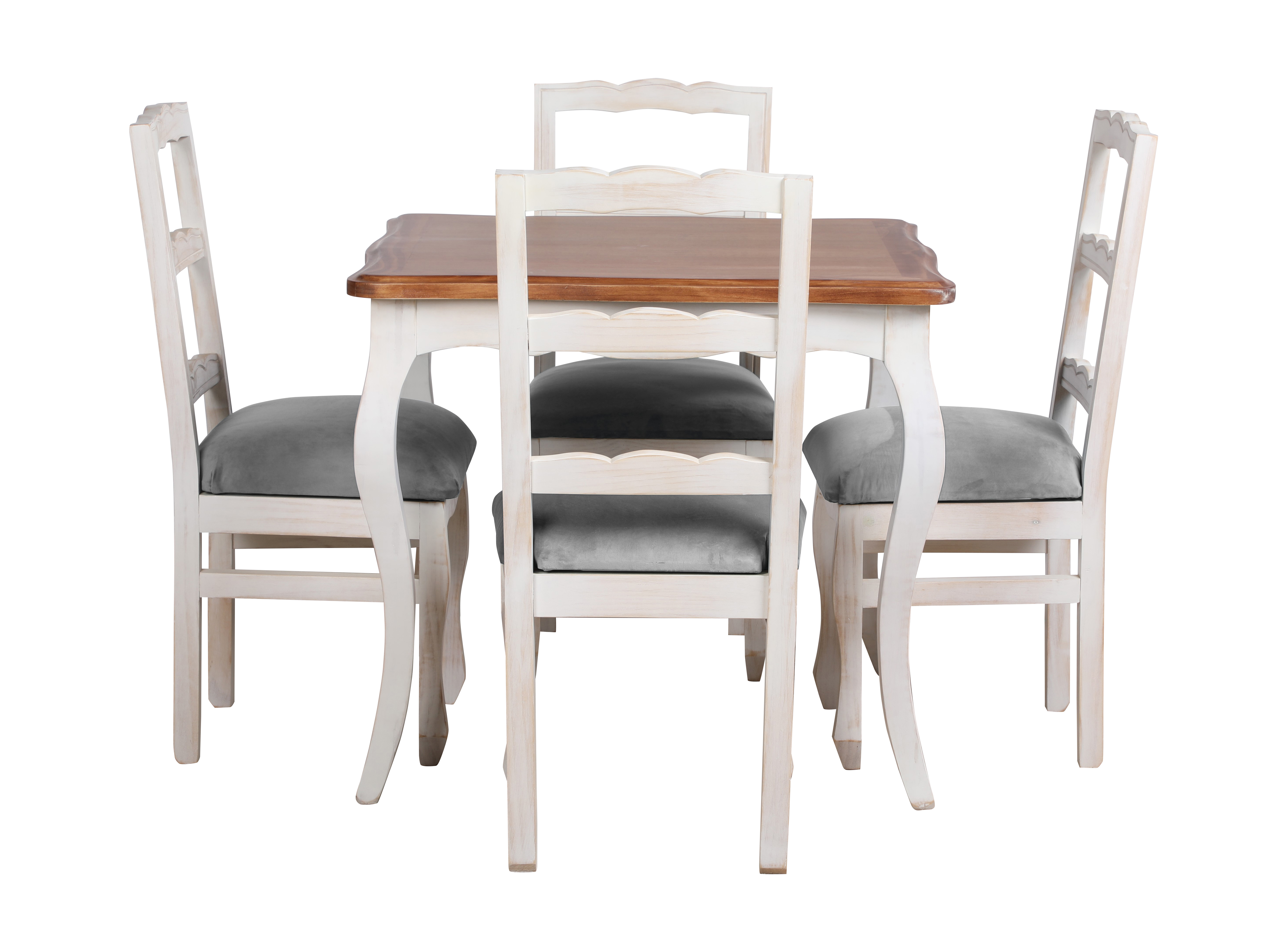 Ripley - COMEDOR NORMANDO 100X100 MUEBLES NATIVA