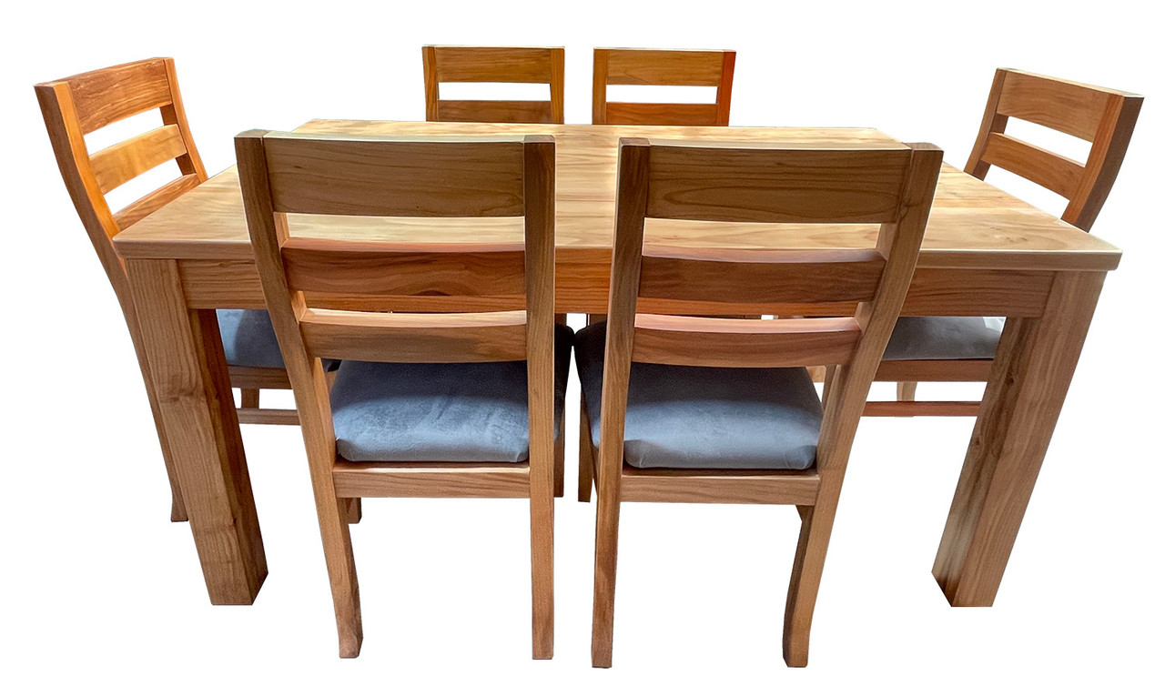 COMEDOR NATIVO 90X160 KOKE GRIS