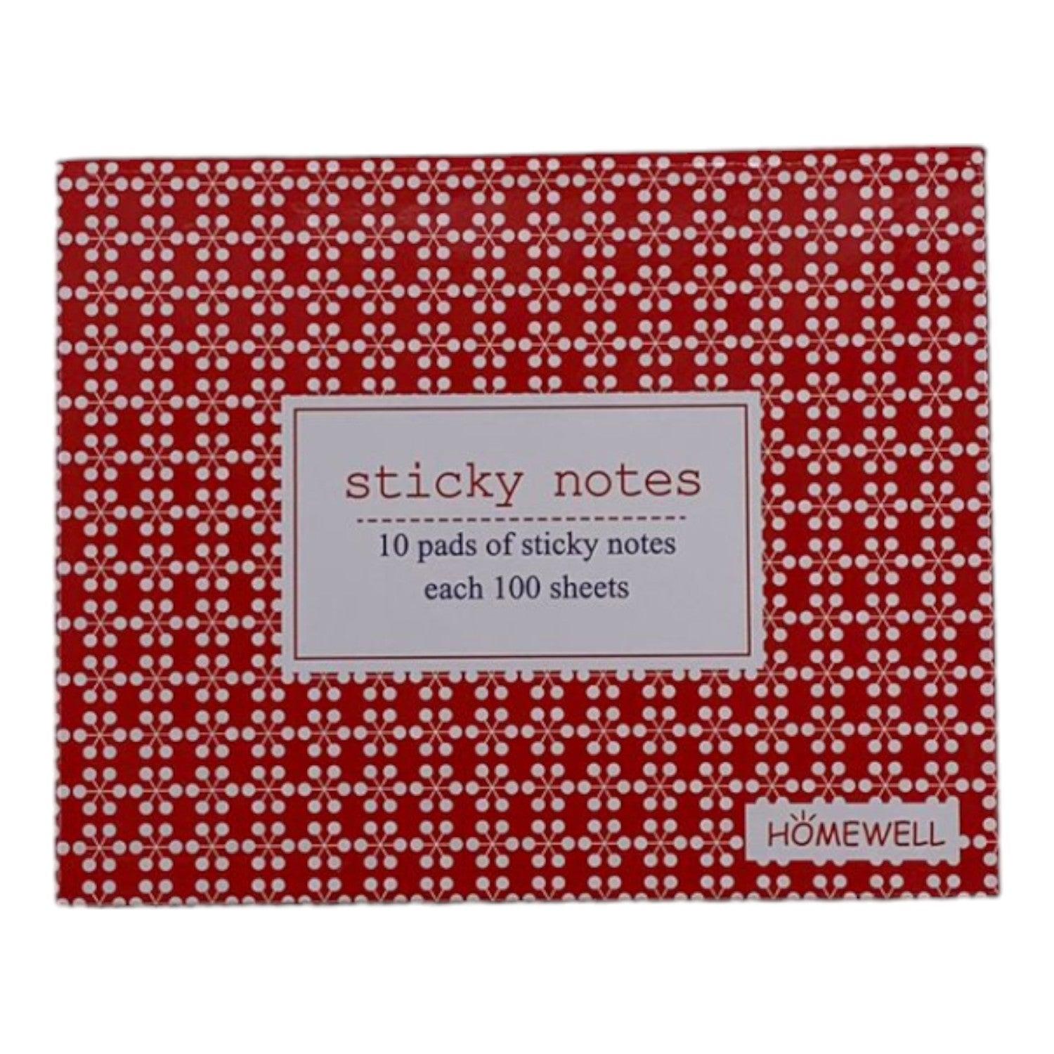 Ripley - SET POST IT HOMEWELL ROJO