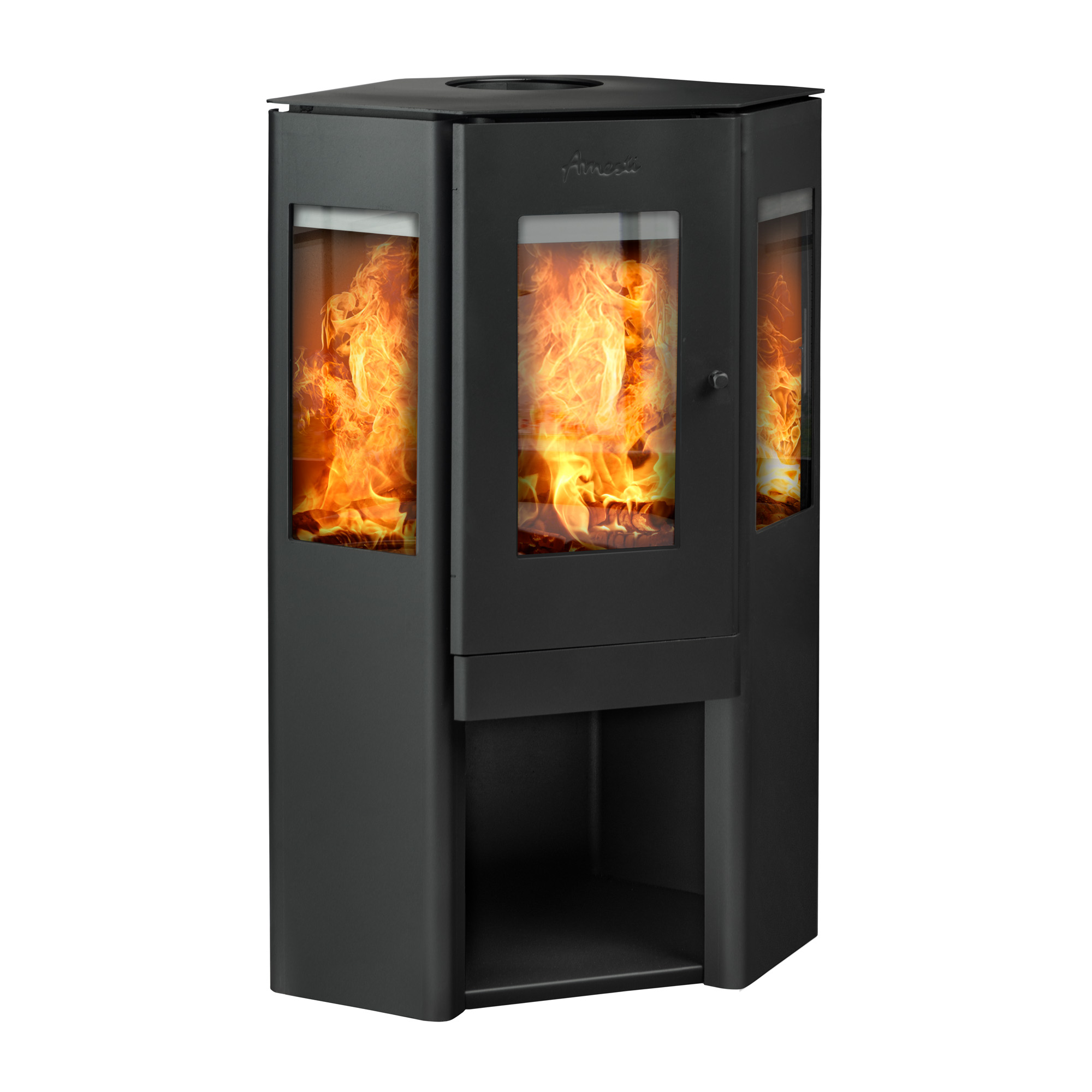 CALEFACTOR A LEÑA AMESTI CORNER 650