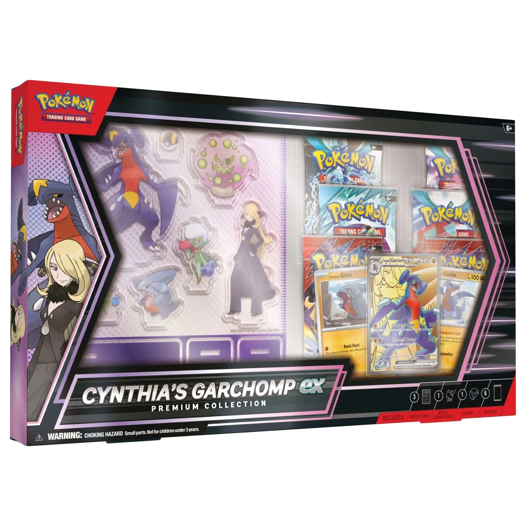 POKÉMON CYNTHIA'S GARCHOMP EX PREMIUM COLLECTION INGLÉS