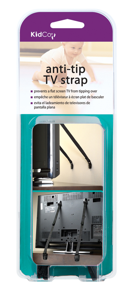 PROTECTOR ANTI-CAIDA DE TV - KIDCO - NEGRO