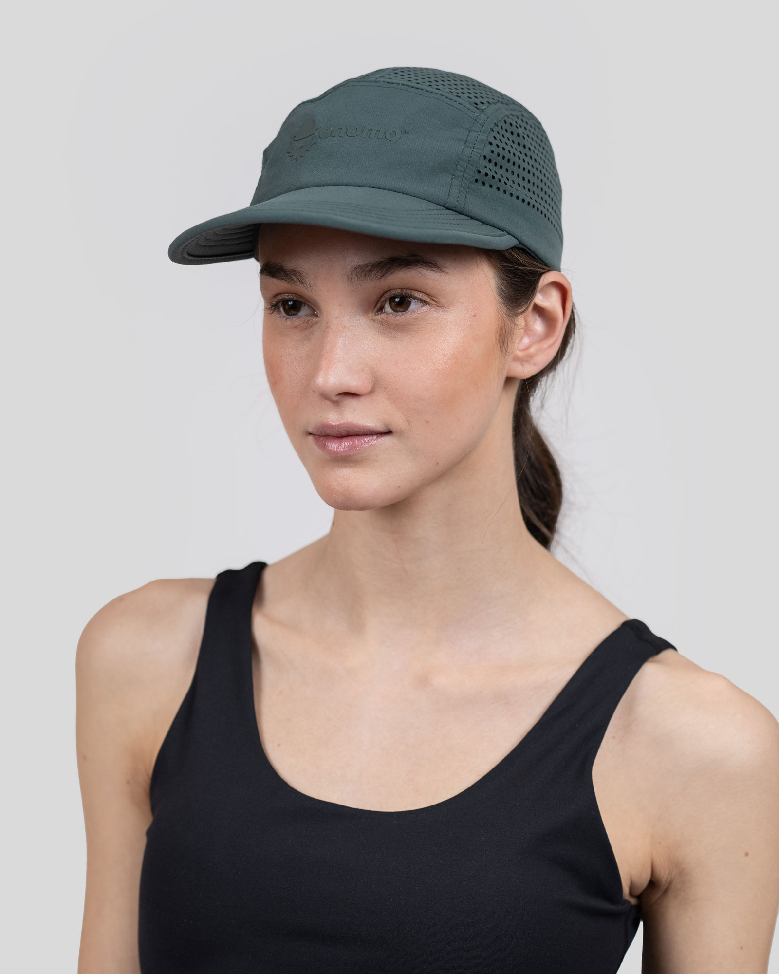 Ripley - GORRO RUNNER PERFORATED SPORT FULL LOGO PETROL BLUE