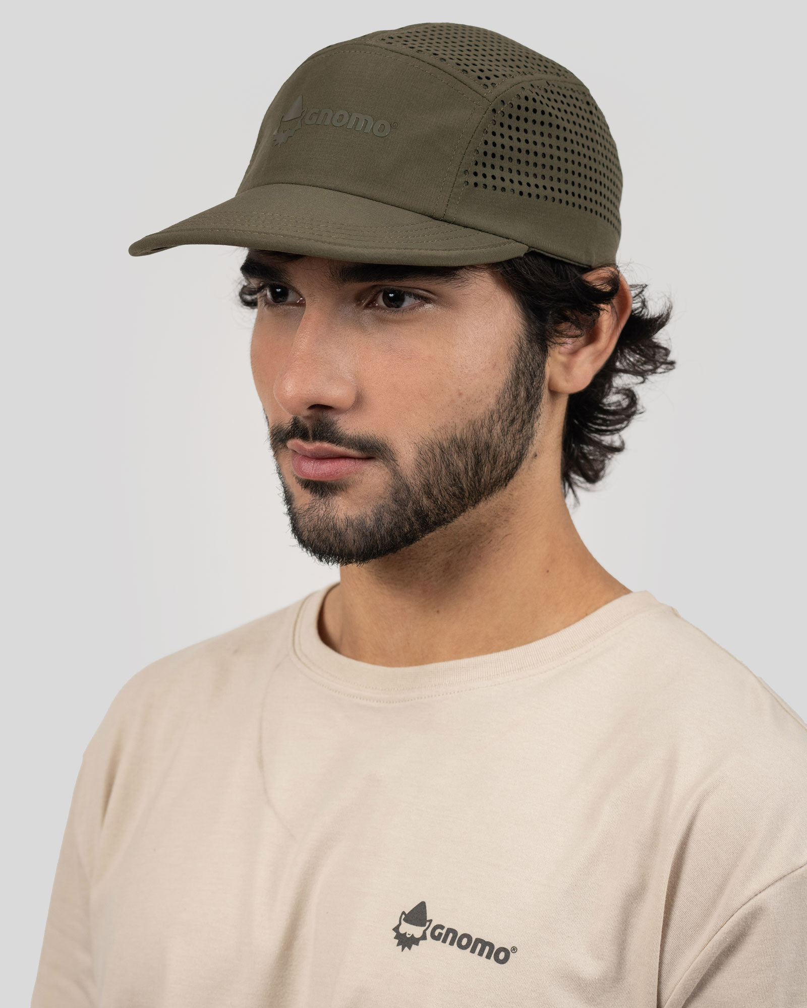 Ripley - GORRO GNOMO RUNNER PERFORATED SPORT FULL LOGO GREEN