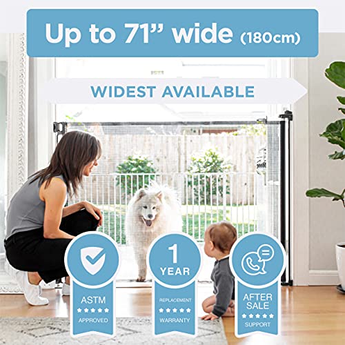 PERMA CHILD SAFETY PUERTA RETRÁCTIL PARA BEBÉS PARA INTERIORES Y ...