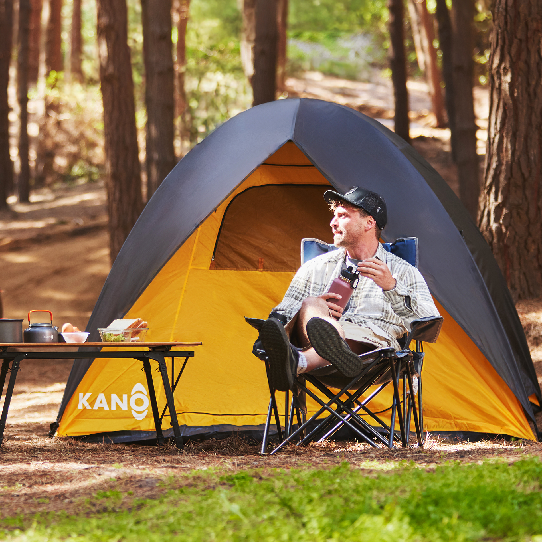 Ripley - SILLA DE CAMPING 3 EN 1 KANO QUILLÍN CONVERTIBLE REPOSERA